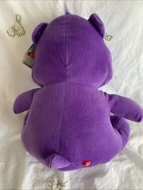 Care Bears | Toys | Vintage 203care Bears Purple Plush Bear With Heart ...